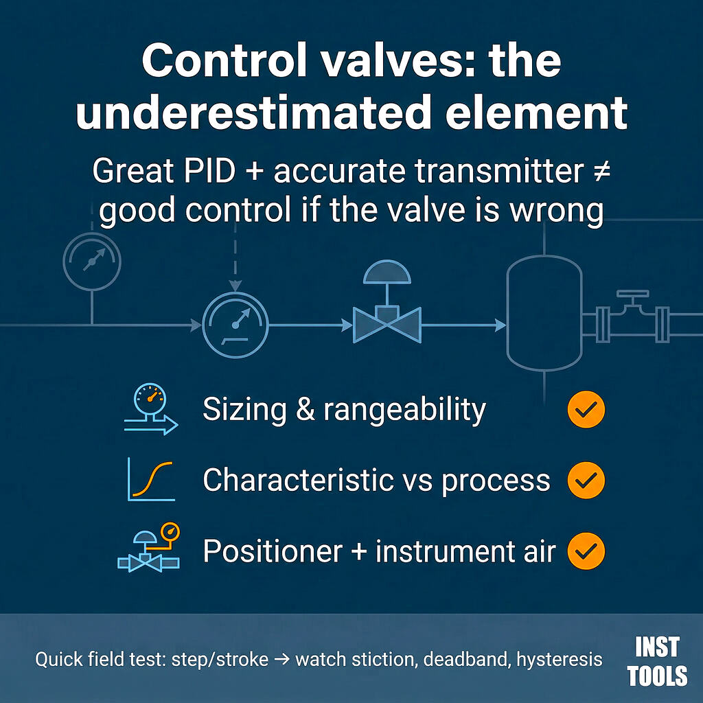 Control Valve Loop Problems - Control Valves - INST TOOLS