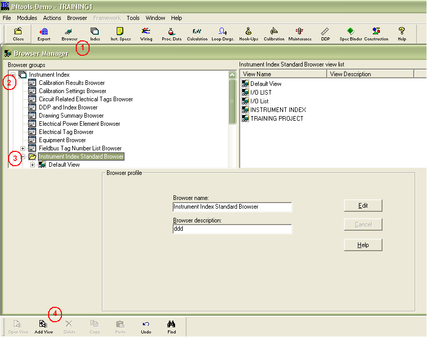 InTools Tutorial - I/O List Preparation - Instrumentation - INST TOOLS